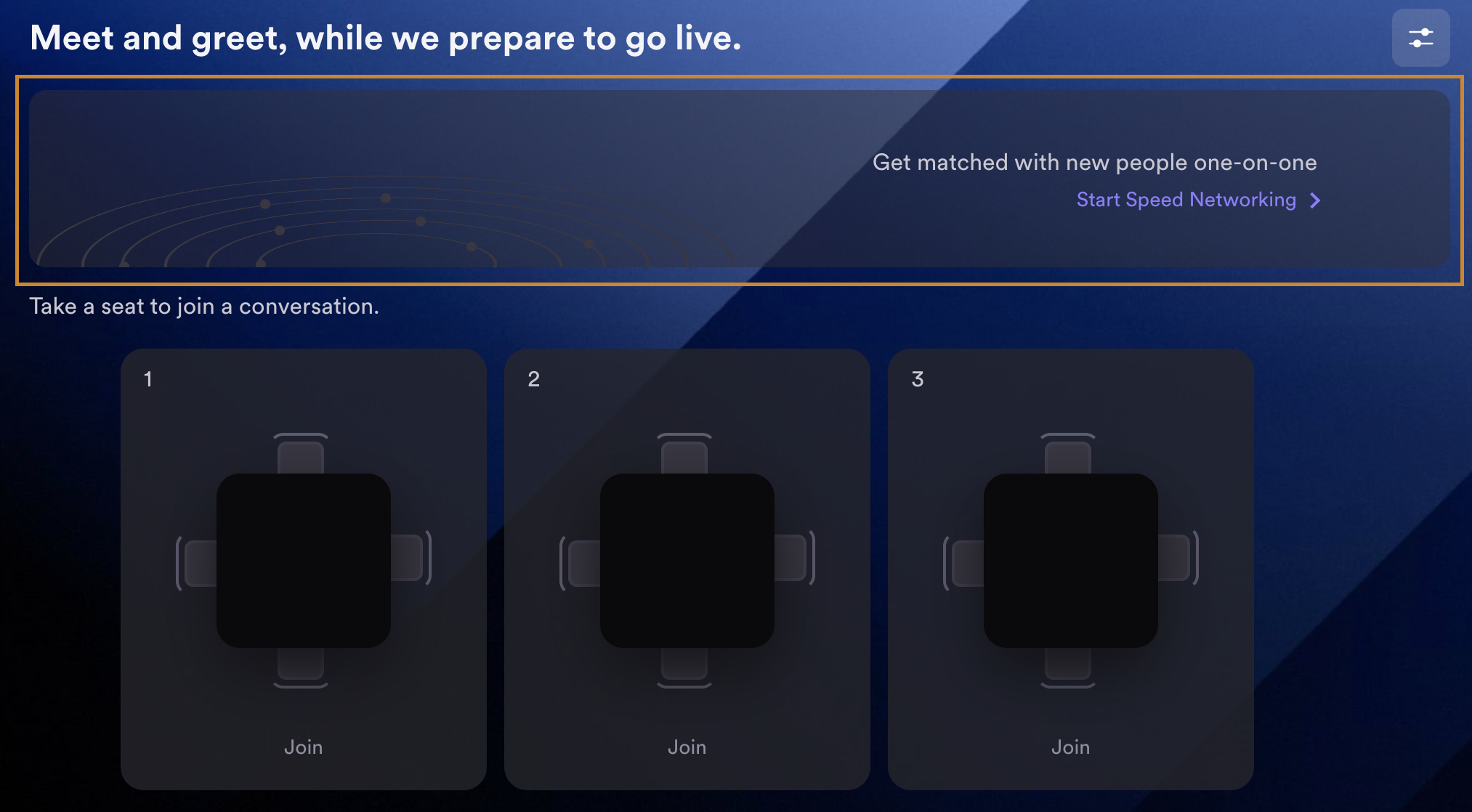 Network like a pro with Airmeet’s flagship feature “Speed Networking.”