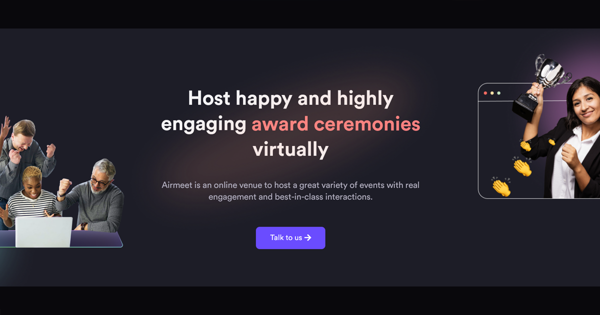 Celebrate Success With Online Award Ceremonies | Airmeet