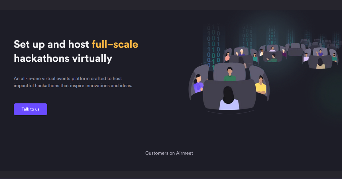 Host engaging virtual hackathons with Airmeet