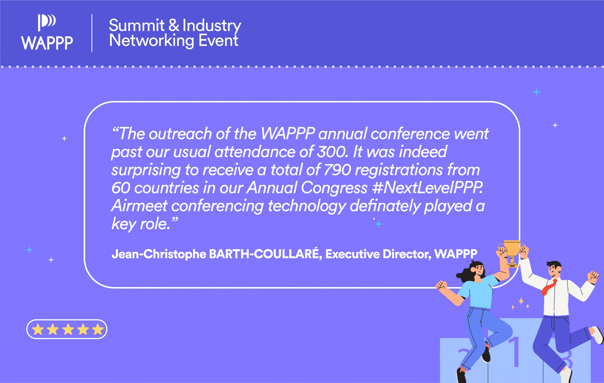 'WAPPP' hosted its Annual Global Congress on Airmeet 46 speaker ...