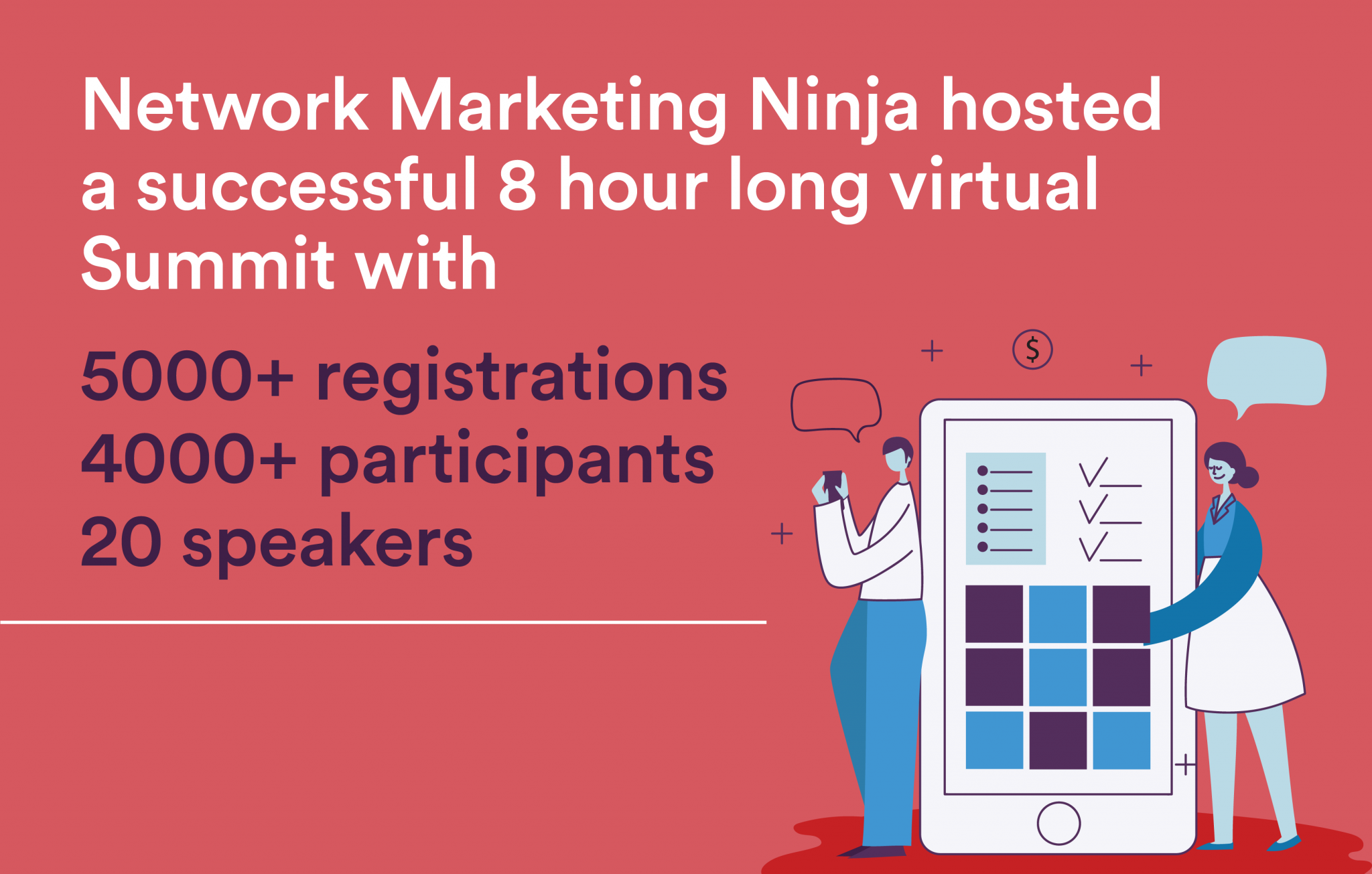 Network Marketing Ninja pulls off an astounding Virtual Summit on Airmeet