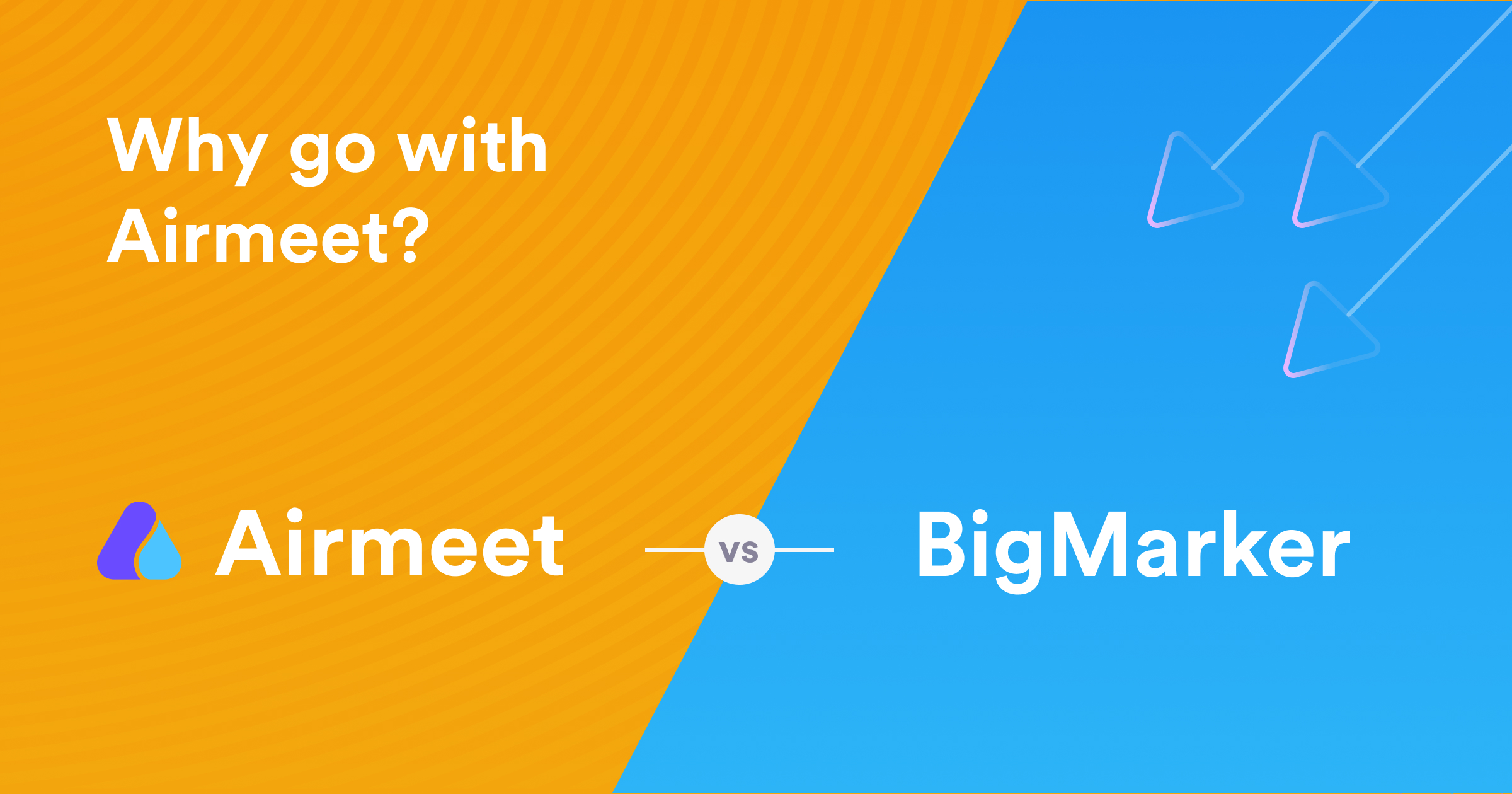 BigMarker alternative | Best Webinar Software Platform | Airmeet