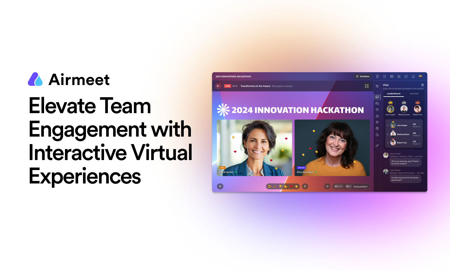 Optimize Your Team Events and Talent Retention with Airmeet.
