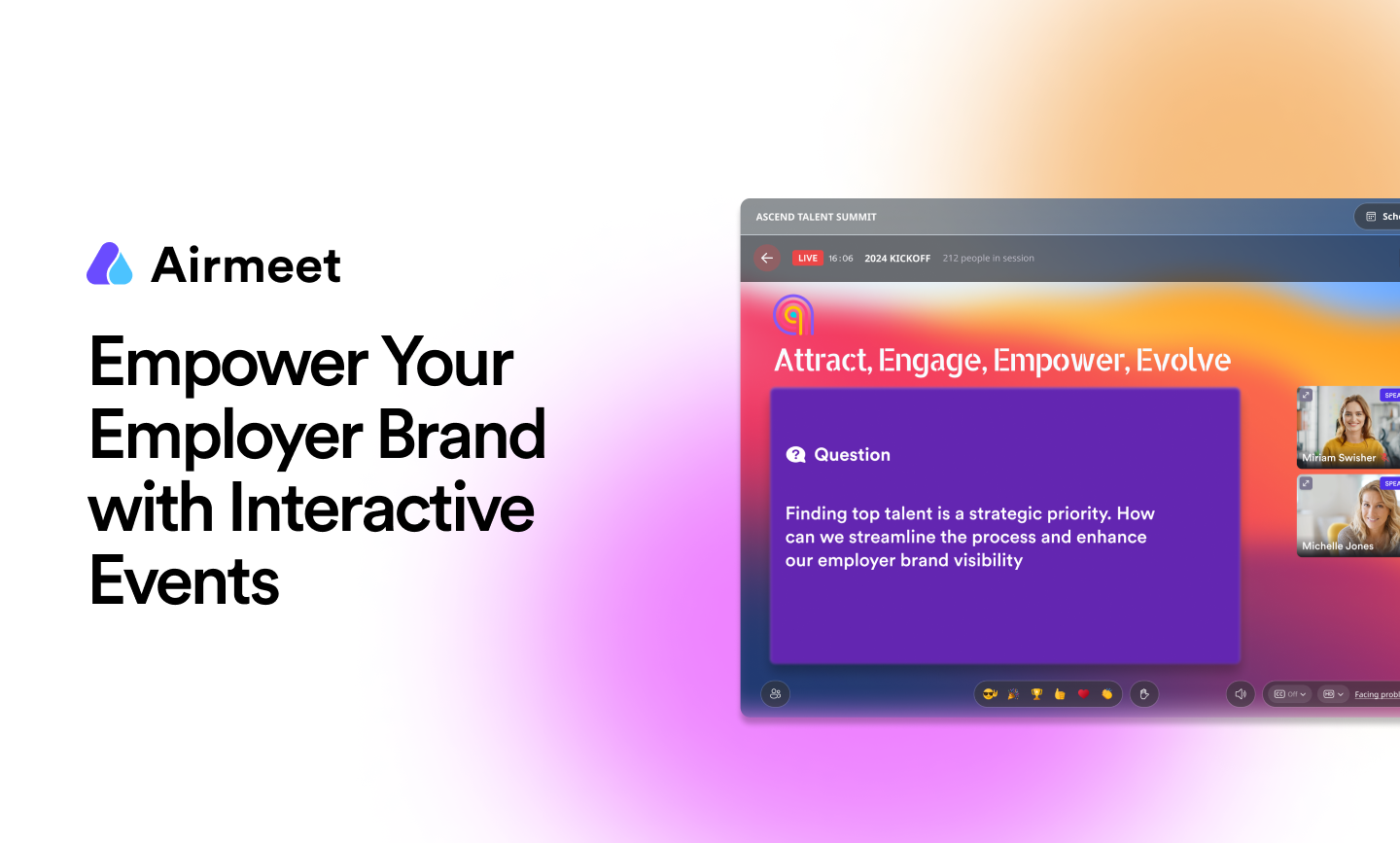 Host Your Next Virtual Employer Branding Events on Airmeet