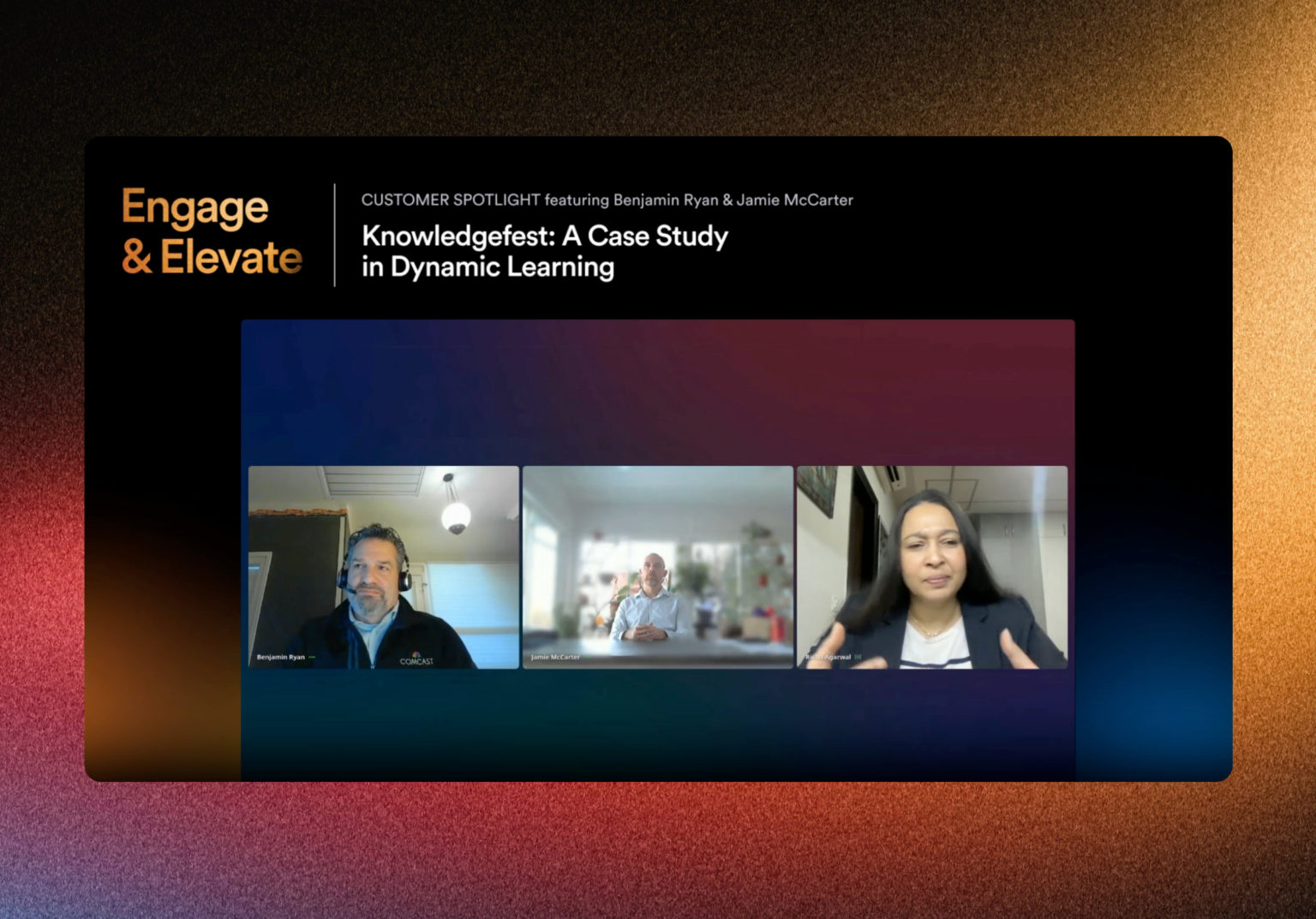KnowledgeFest - A Case Study in Dynamic Learning by Comcast