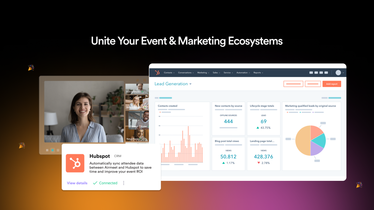 Unlock Seamless Event Marketing with Airmeet & HubSpot Integration