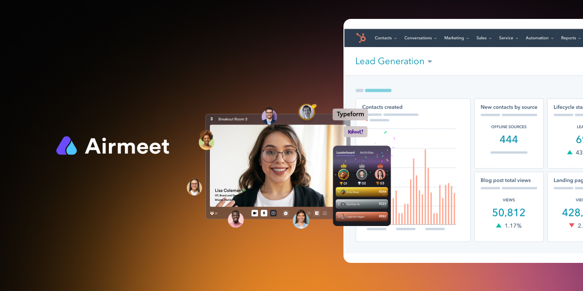 Unlock Seamless Event Marketing with Airmeet & HubSpot Integration