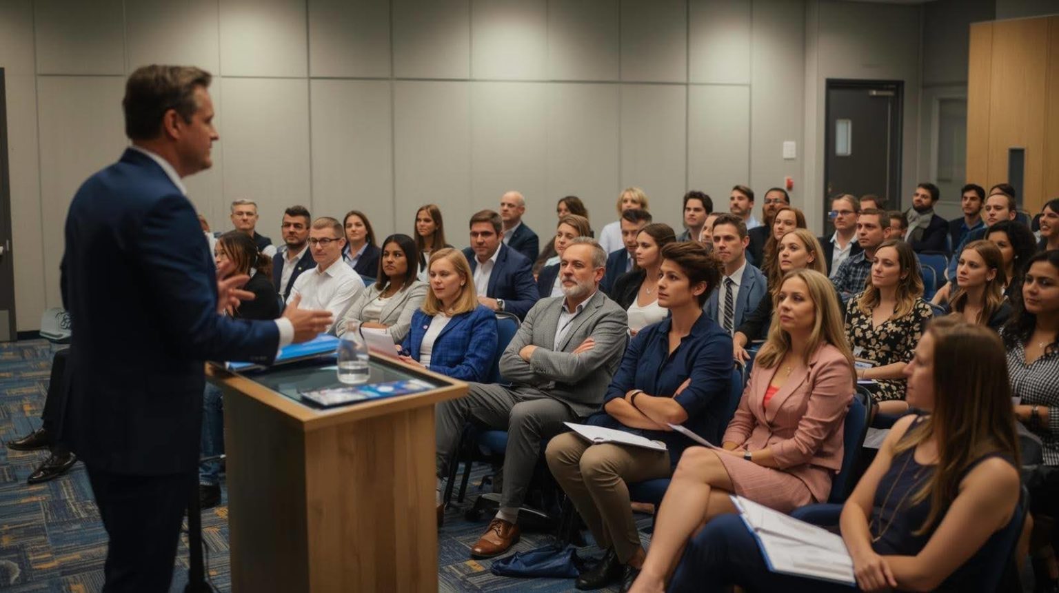 How to Present in a Town Hall Without Losing Attention